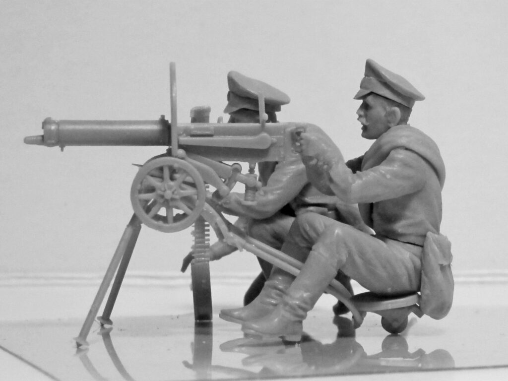 WWI Russian Maxim MG Team - ICM Holding