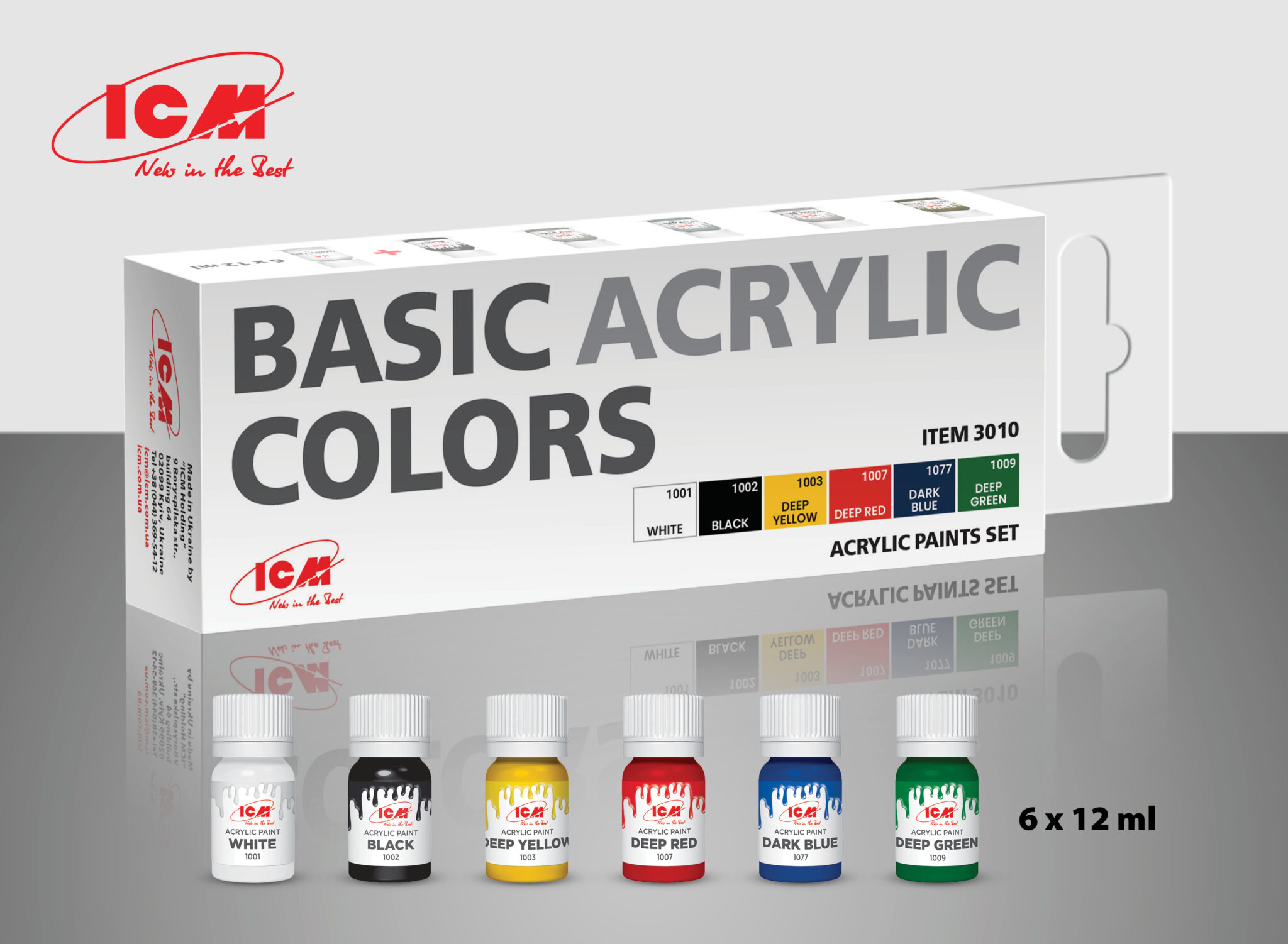 BASIC ACRYLIC COLORS
